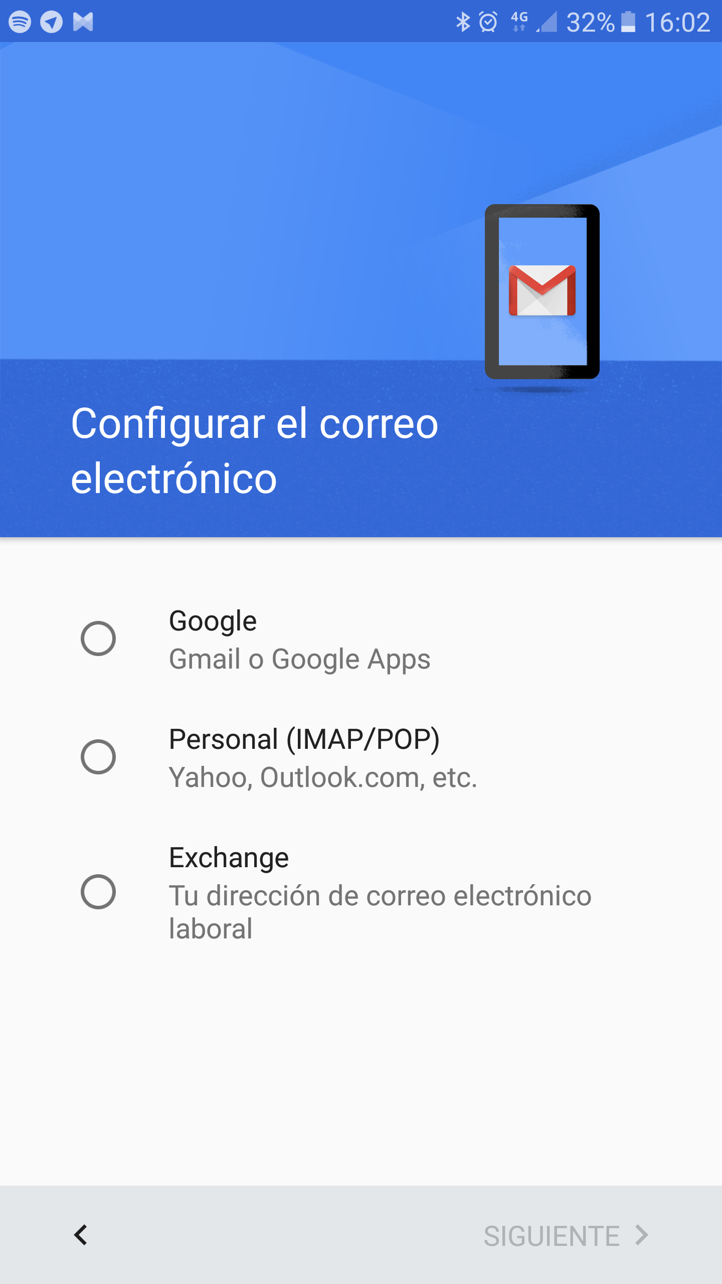 Gmail con soporte Exchange por fin llega a la Play Store