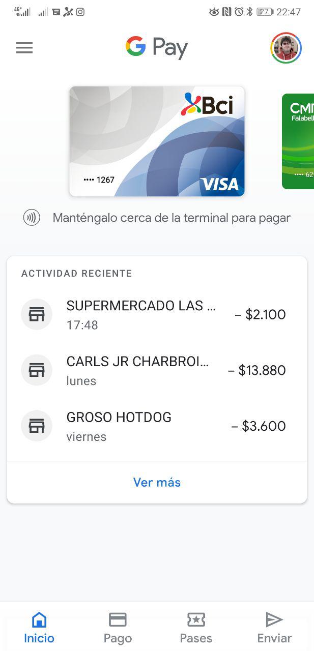 [Actualizado] BCI será el próximo banco en Chile en operar con Google Pay