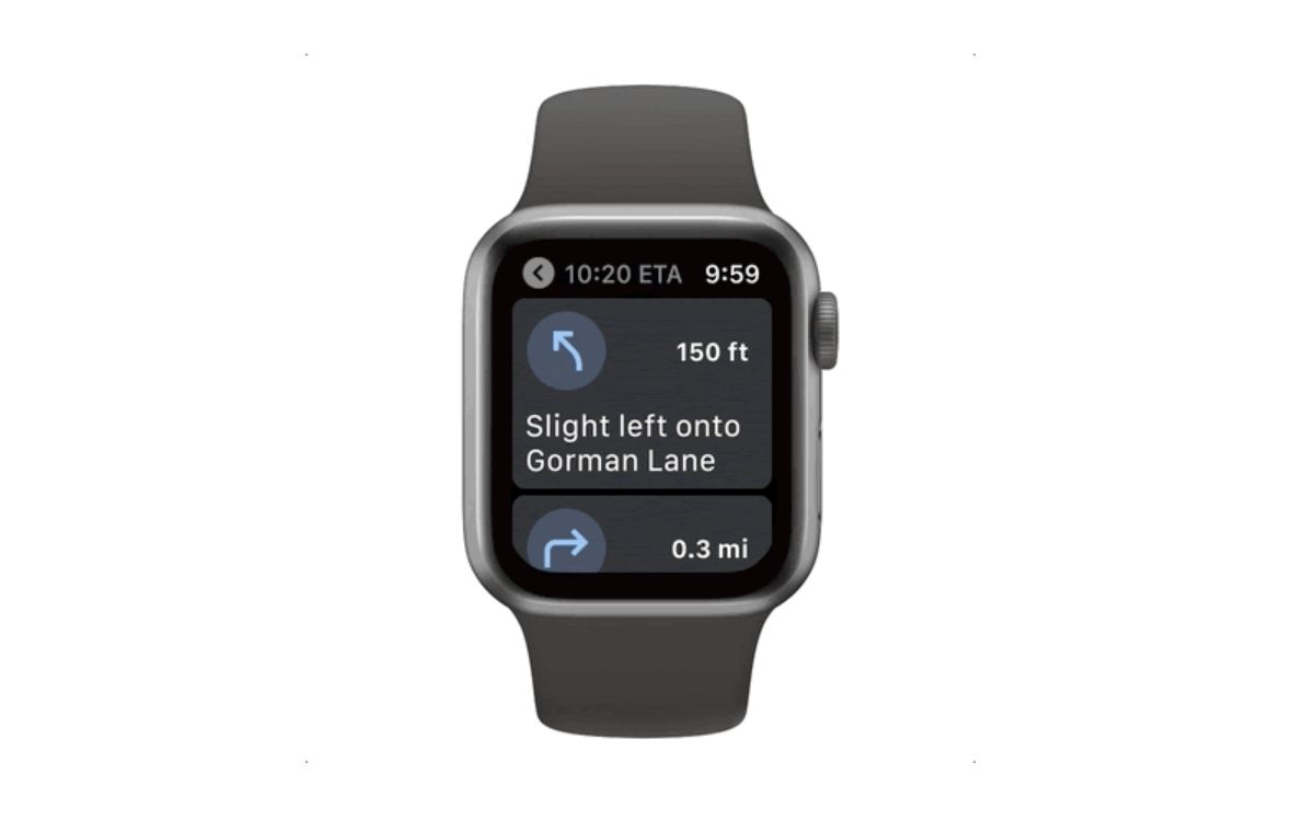 Ya está disponible Google Maps para el Apple Watch