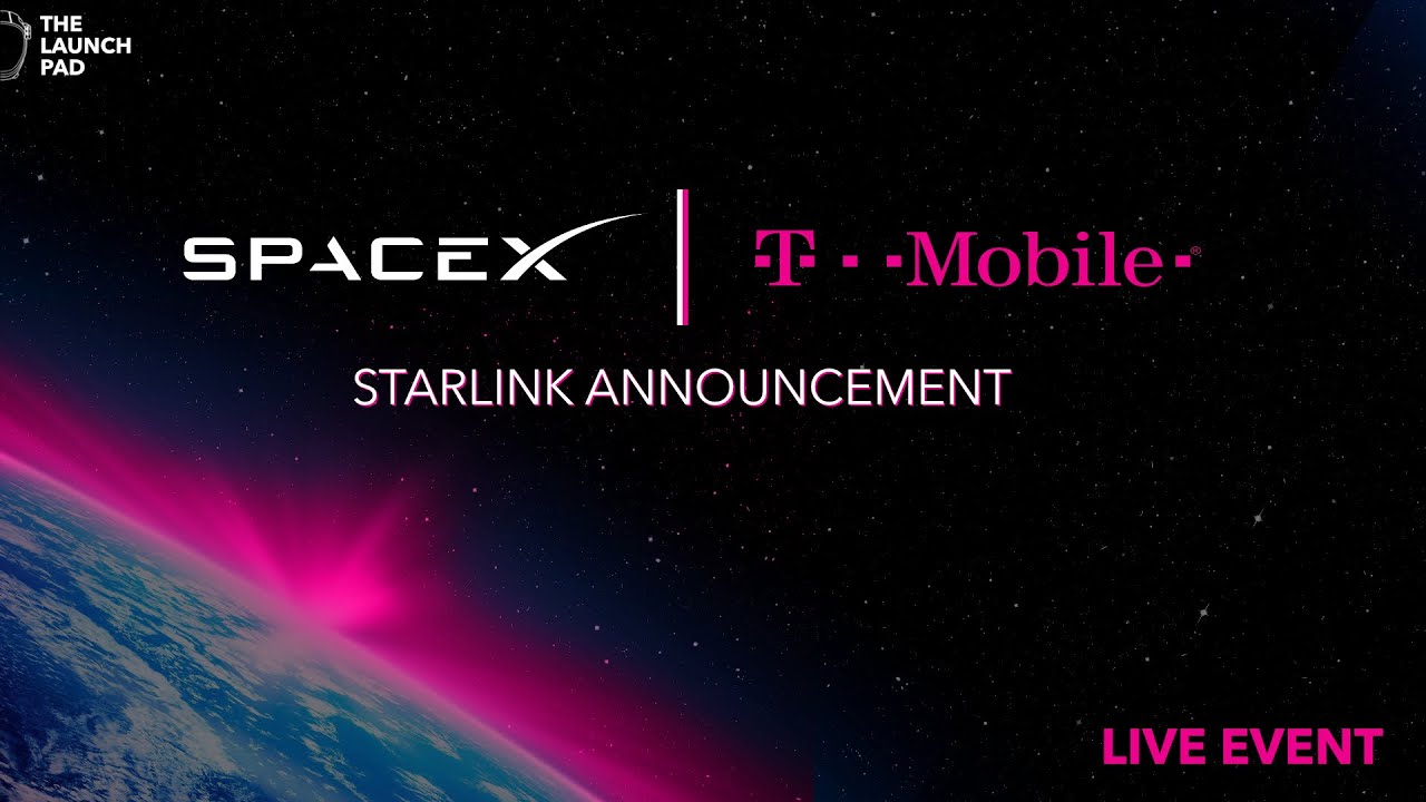 SpaceX y T-Mobile anuncian acuerdo sobre Starlink y 5G