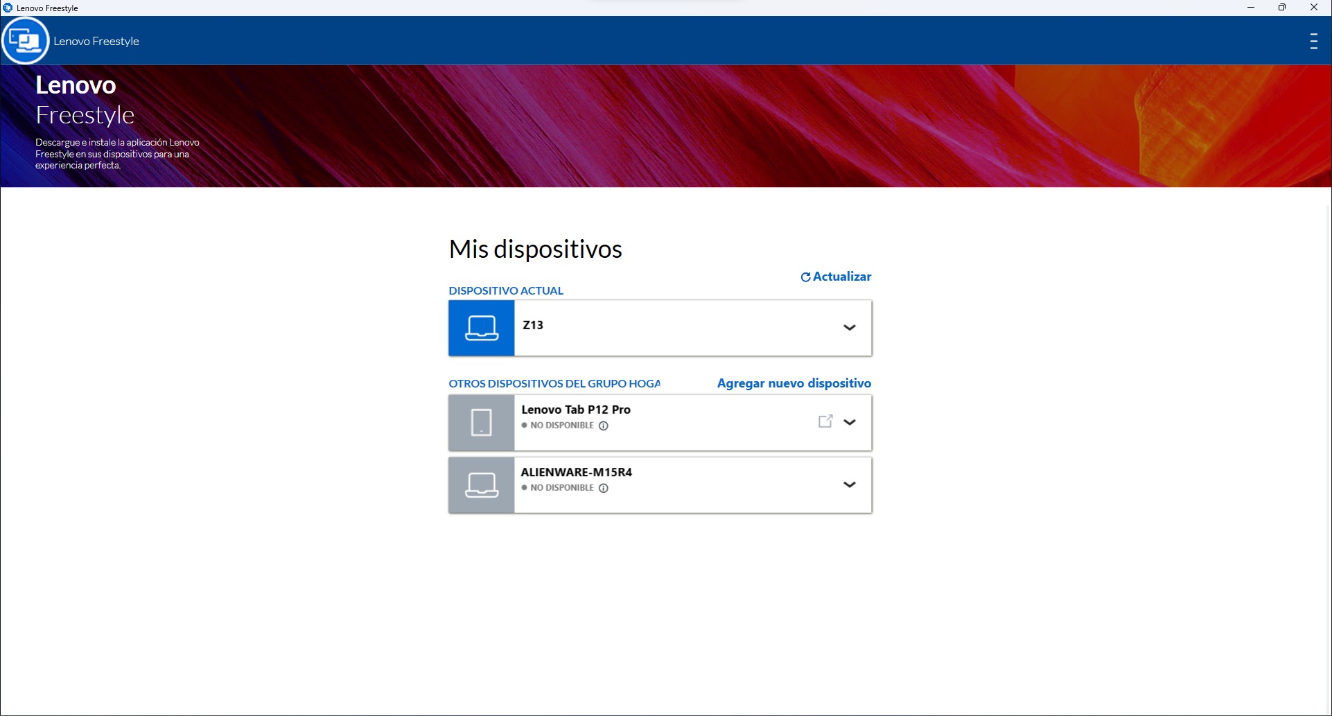 Review aplicación Lenovo Freestyle