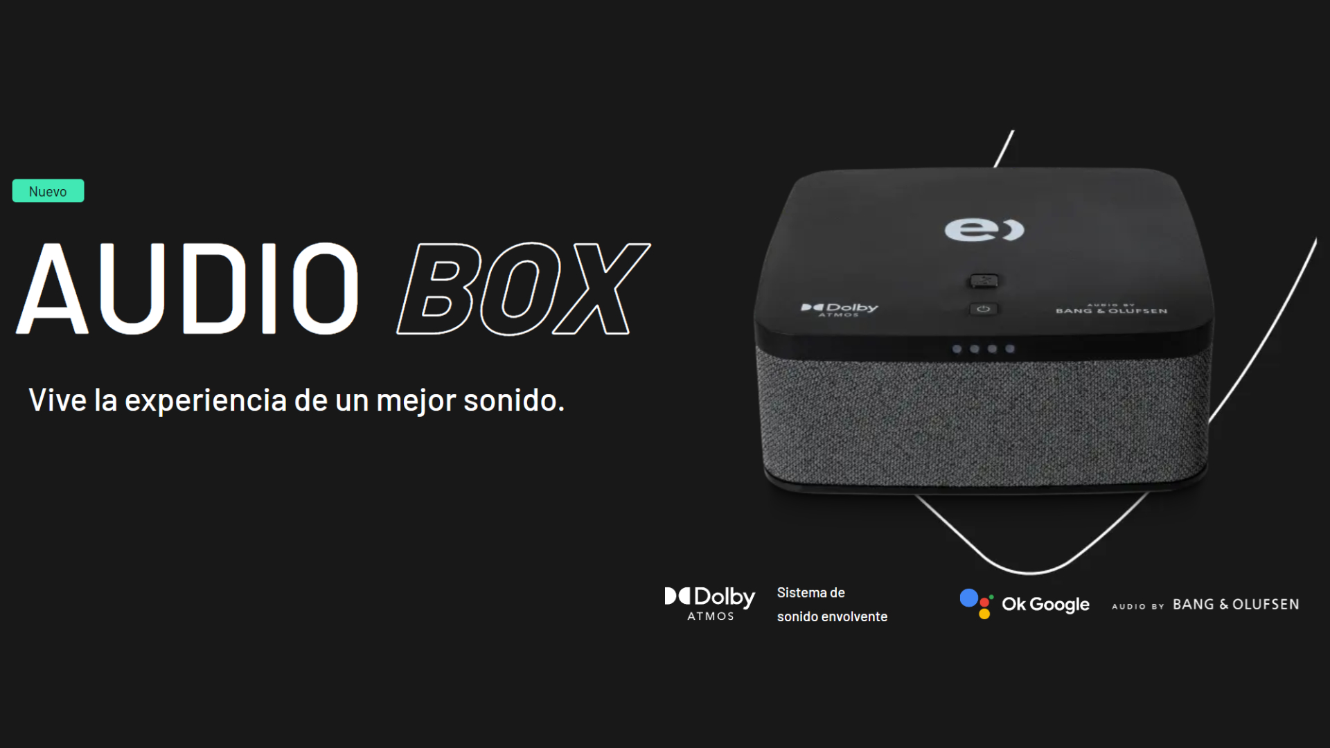 Audio Box es lo nuevo de Entel TV y compatible con Dolby Atmos