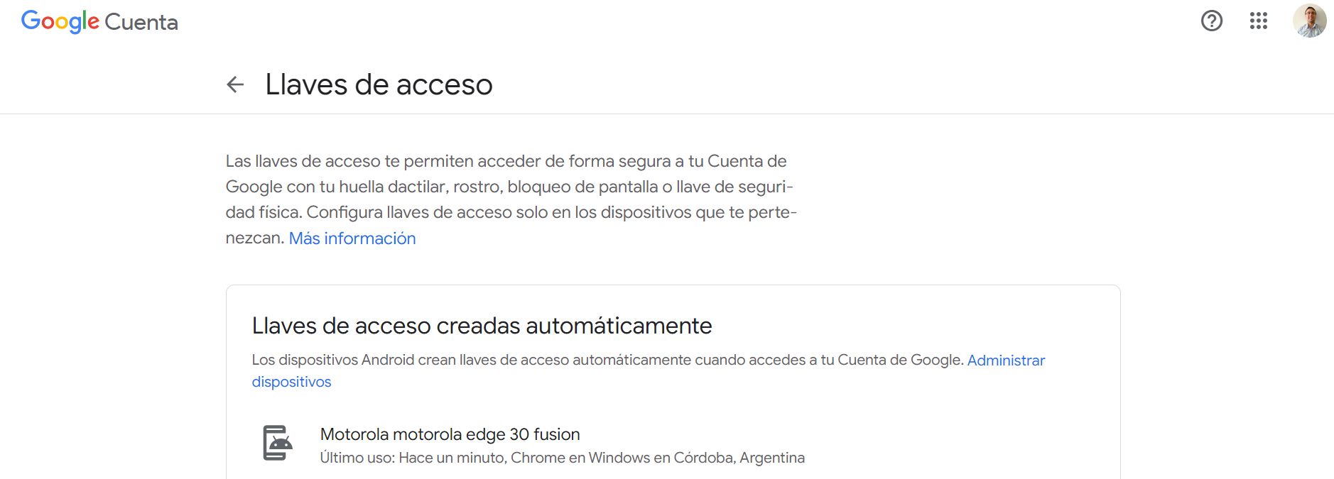 Ya puedes iniciar sesión en tu cuenta de Google sin contraseña