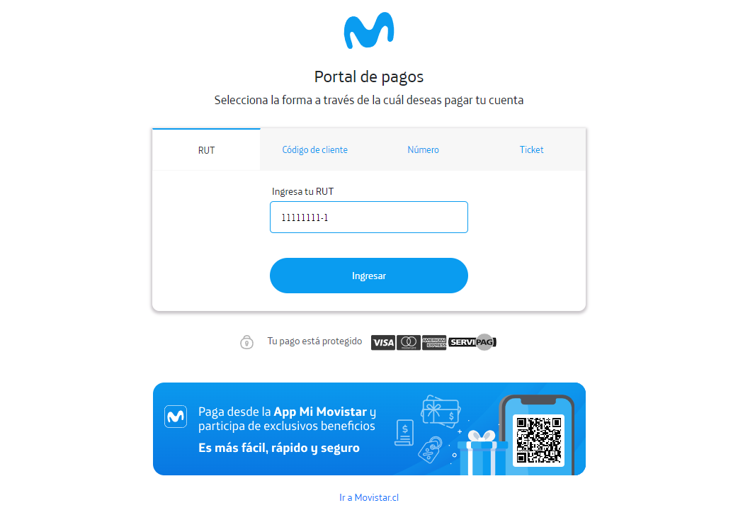 Aprende cómo pagar tu cuenta de Movistar Chile