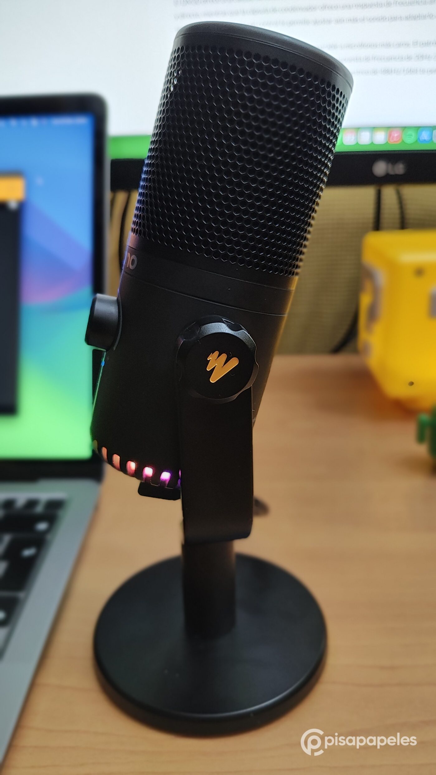 Review micrófono Maono DM30 RGB