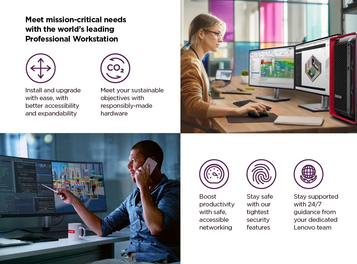 Lenovo anuncia las Workstation ThinkStation P8 con AMD Ryzen ...