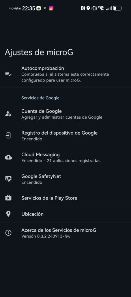 Huawei: Aprende a instalar MicroG para usar apps de Google