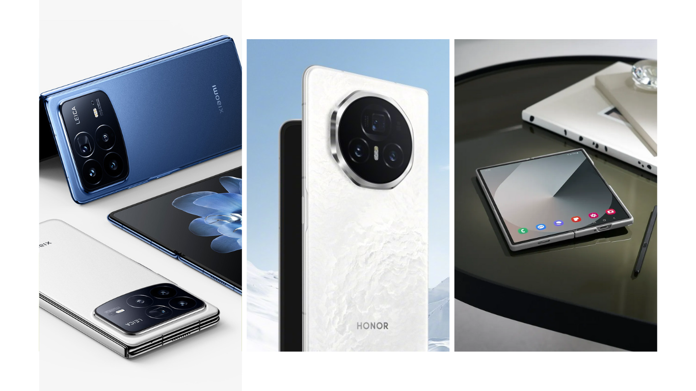 Xiaomi Mix Fold 4 vs Samsung Galaxy Z Fold6 vs HONOR Magic V3: ¿En qué ...